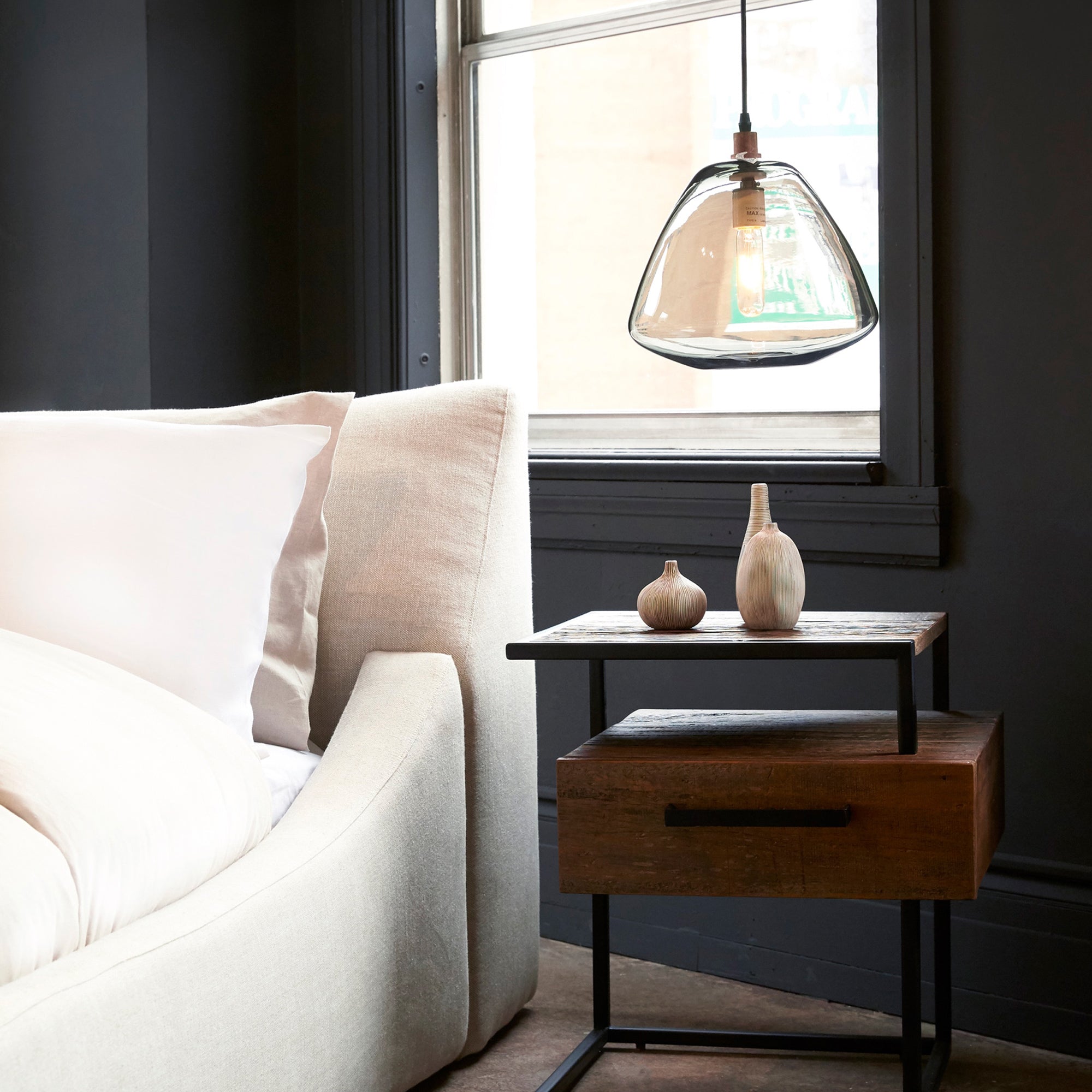 Beaker Lamp Large - Smoke – Cisco Home