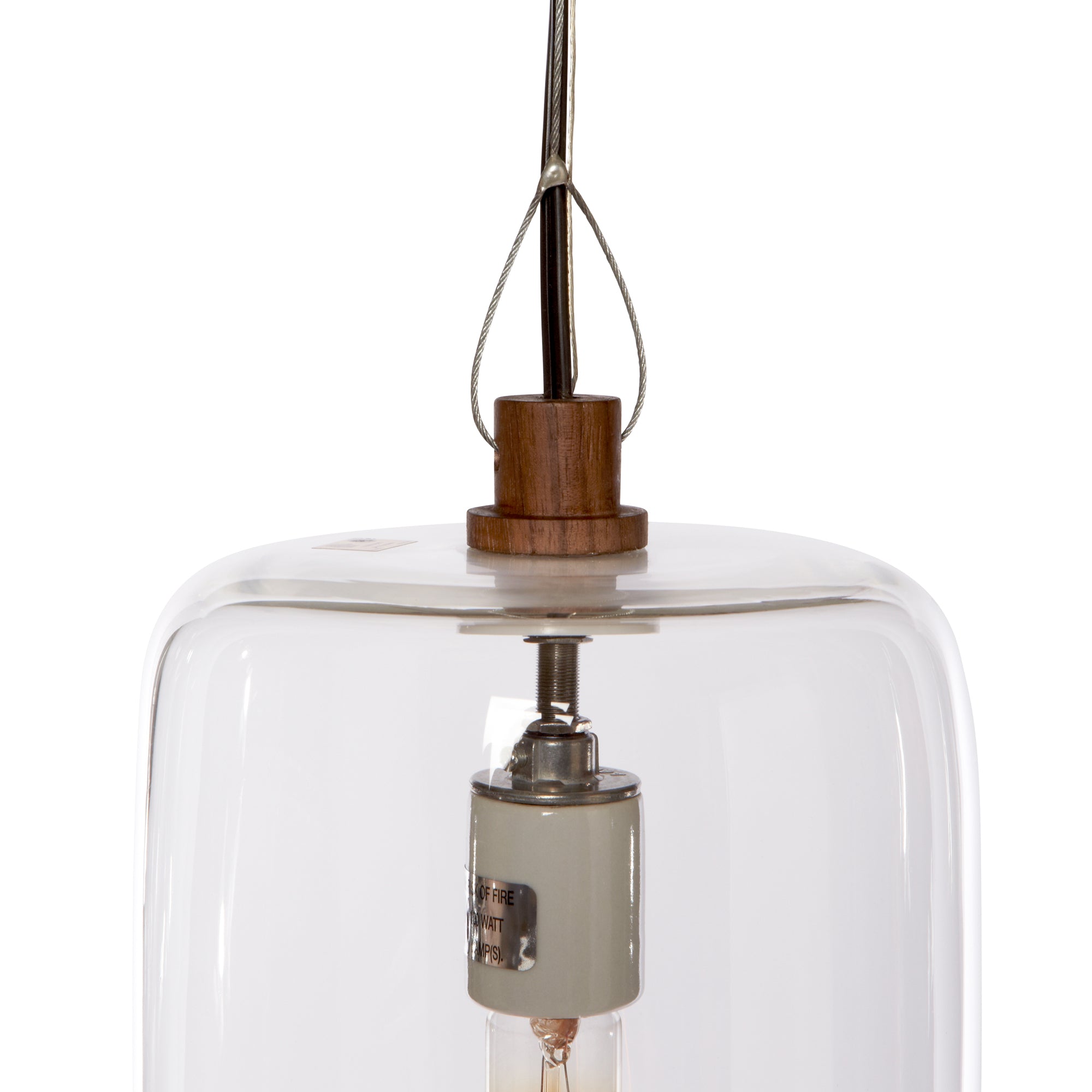 Cylinder Lamp - Clear – Cisco Home