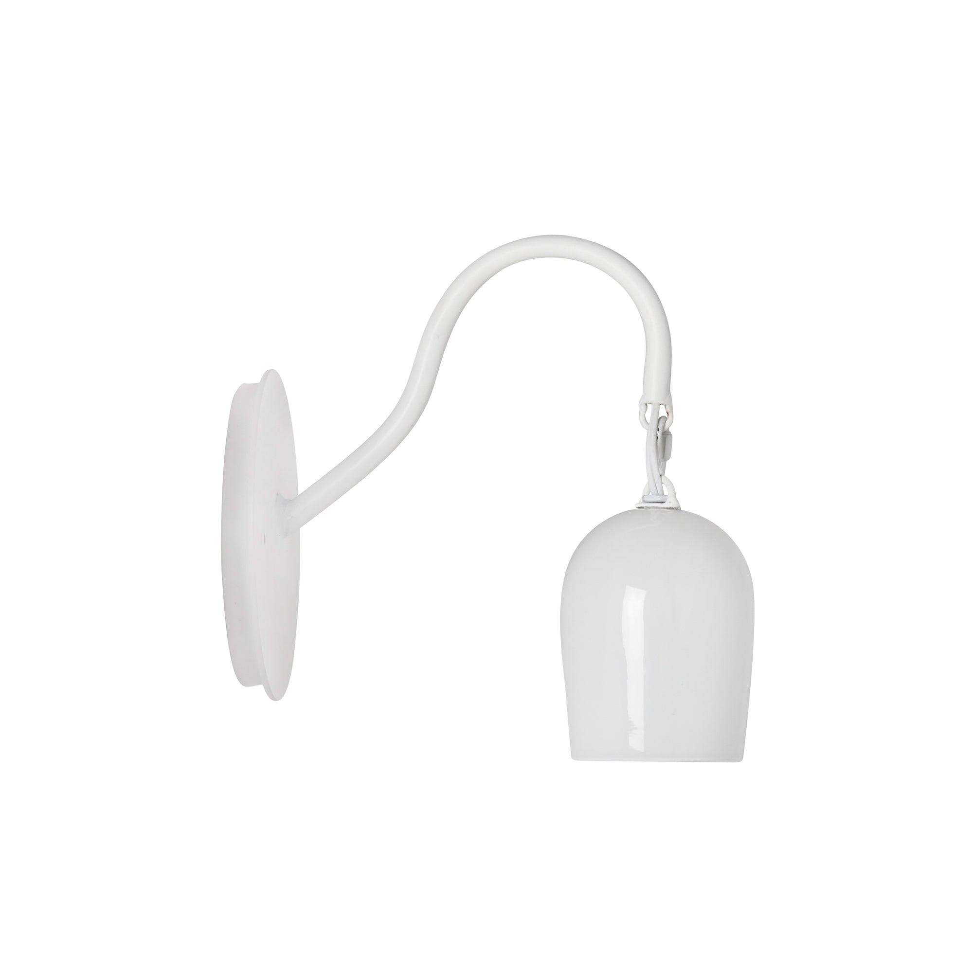 Pearl Sconce - White/Snow – Cisco Home